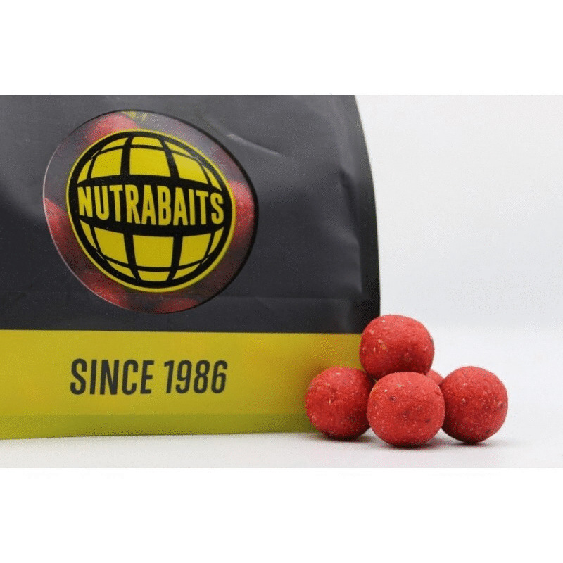 Nutrabaits Boili Strawberry, Cream & Bergamot 15mm
