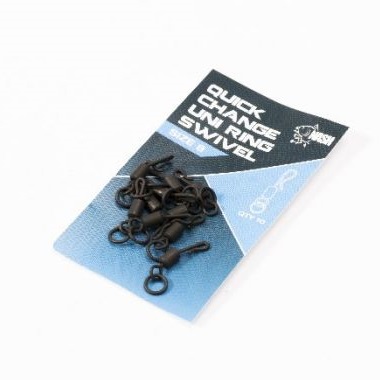 Nash Tackle Quick Change Uni Ring Swivel