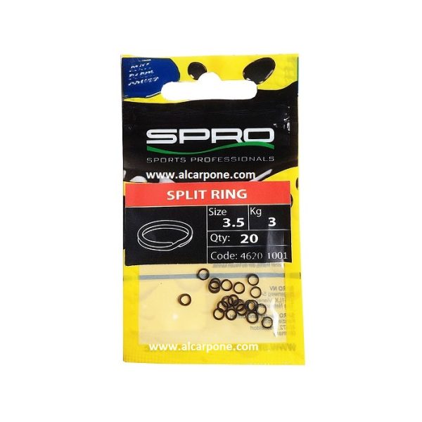 Spro Alkice – Matt Black Splitring