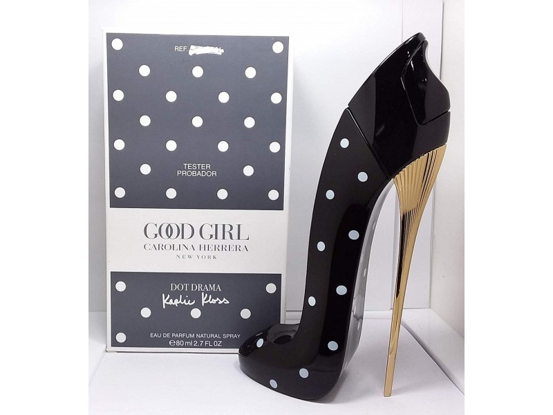 carolina herrera dot drama good girl tester