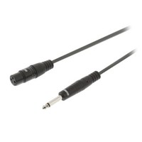 KABEL XLR/Ž - 6,3 MONO 1,5met
