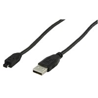 KABEL USB/A - USB/B MINI 4-POL