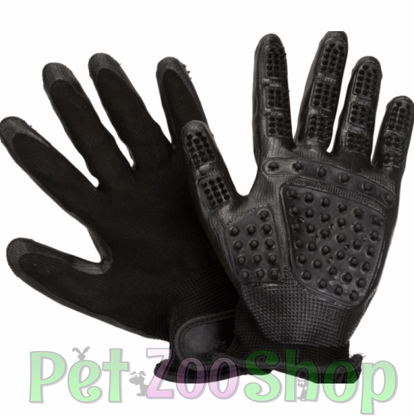 Gumena rukavica za skidanje dlaka – Fur Care Gloves – Trixie