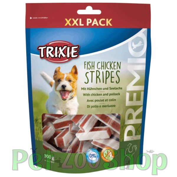 Poslastica za pse – PREMIO Fish Chicken Stripes – Trixie