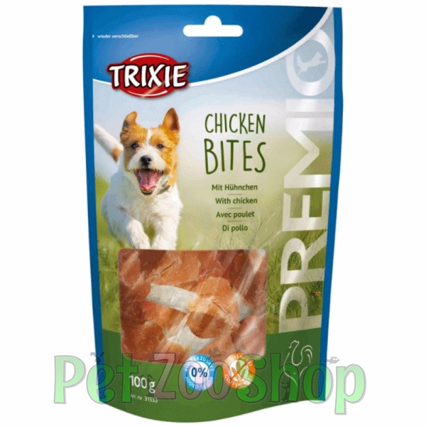 Poslastica za pse – PREMIO Chicken Bites – Trixie – 100g