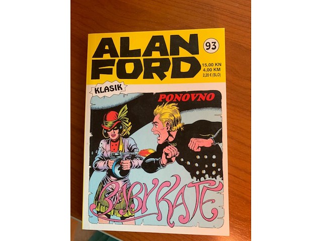 Alan Ford klasik 93 Ponovno Baby Kate