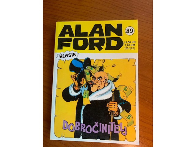 Alan Ford klasik 89 - Dobročinitelj
