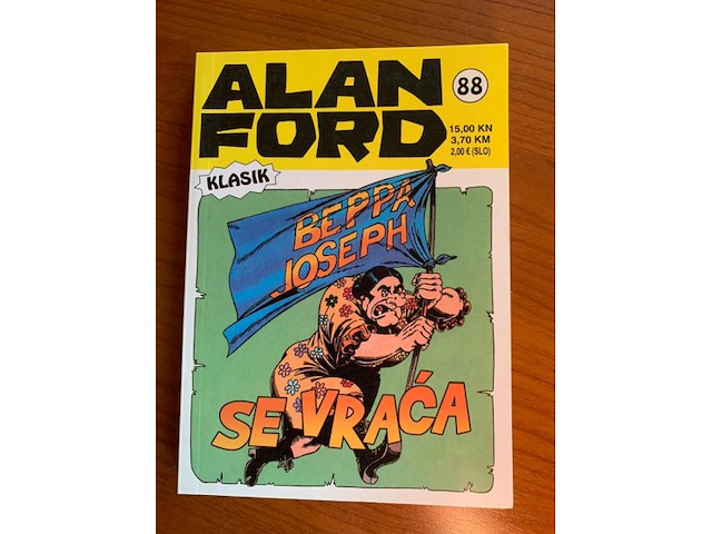 Alan Ford klasik 88 Beppa Joseph se vraća