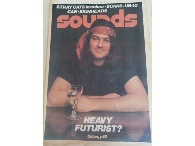 IAN GILLAN SOUNDS MAGAZIN `81