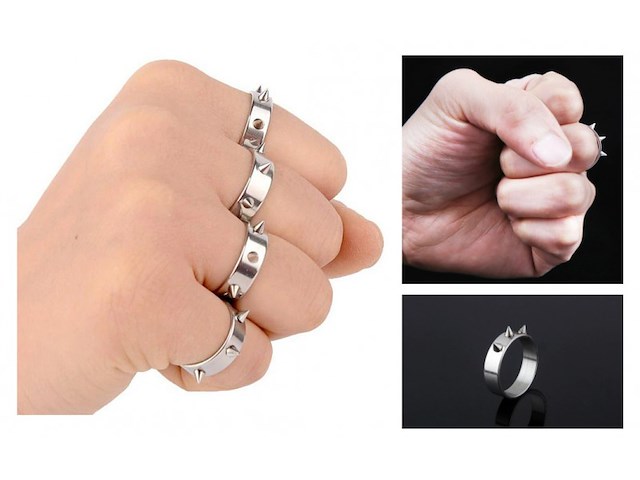 Nakit Prsten Za Samoodbranu Self Defence Ring Model 2