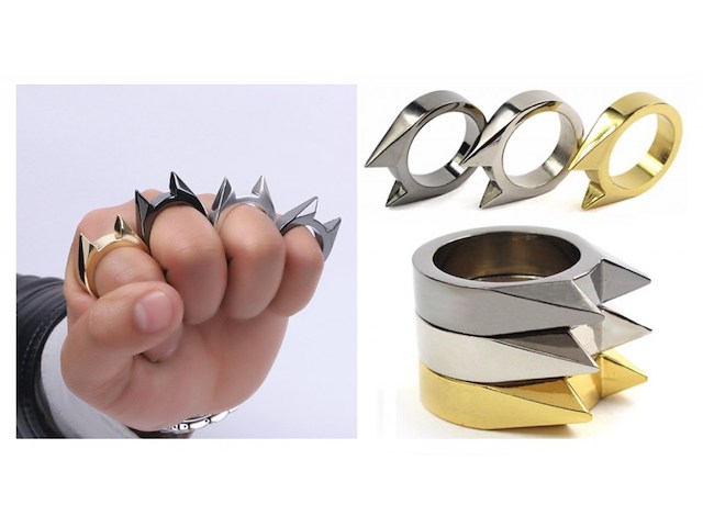 Nakit Prsten Za Samoodbranu Self Defence Ring Model 1