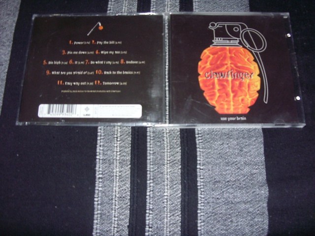 Clawfinger ‎– Use Your Brain CD WEA Europe 1995.