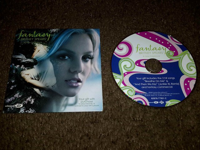 Britney Spears - Fantasy CDS , ORIGINAL