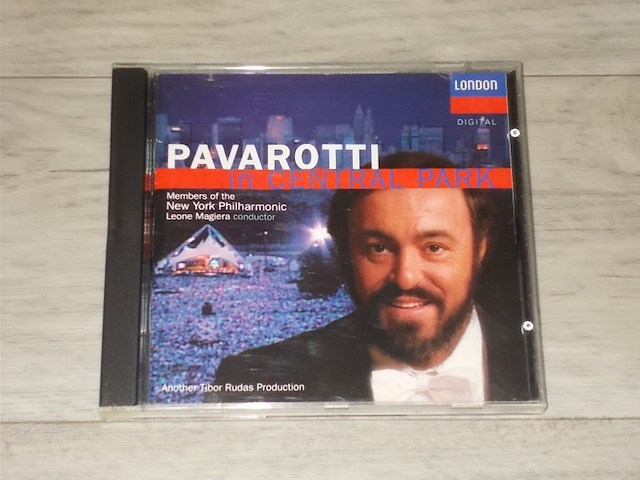 Pavarotti in Central Park