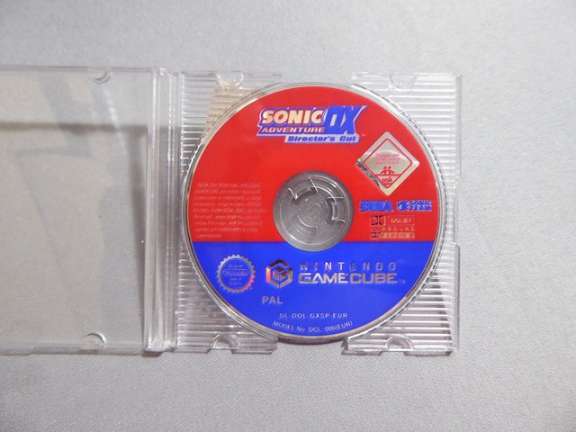 SONIC ADVENTURE DX DIRECTOR`S CUT GameCube Nintendo Wii