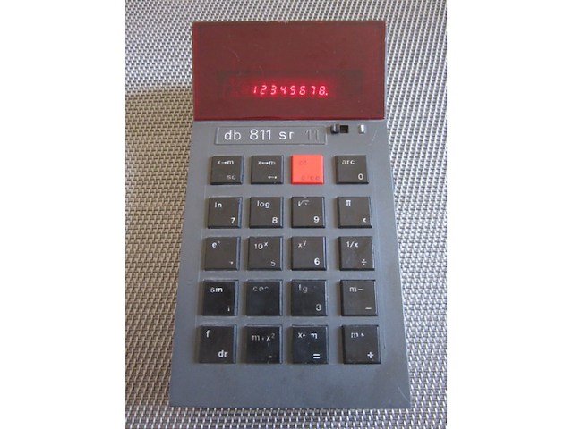 Digitron Buje DB 811 SR 11 - stari kalkulator