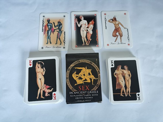 Karte Sex in ancient Greece - 52 + 3 dzokera