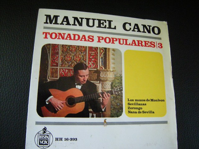 SP - MANUEL CANO - TONADAS POPULARES 3