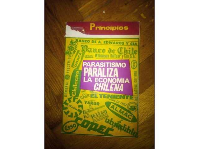 Parasitismo paraliza la economia CHILENA