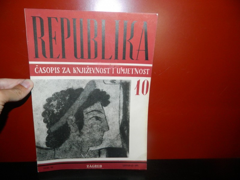 Časopis Rebuplika 10/1955 (Beretin, Snajder, Lafargue