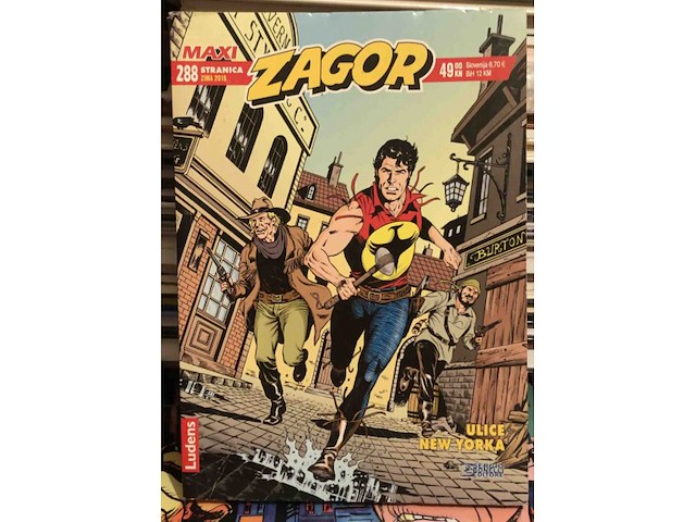 Zagor maxi 30 Ulice New Yorka