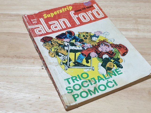Alan Ford broj 342 Trio socijalne pomoći