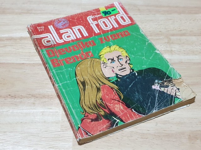 Alan Ford broj 317 Djevojka zvana Brenda