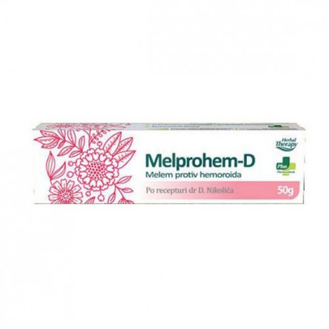 MELPROHEM-D MELEM PROTIV HEMOROIDA 50G
Opis
INFORMACIJE
NALOG
SERVIS
KORISNI LINKOVI