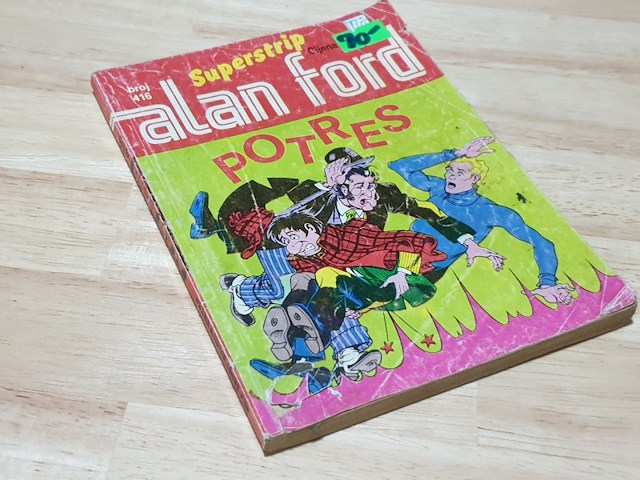 Alan Ford broj 416 Potres