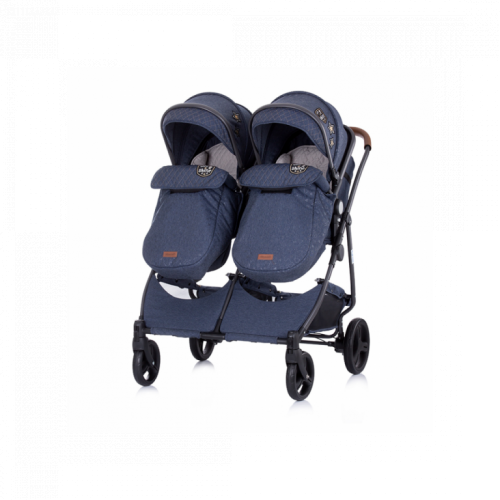 Kolica za blizance Chipolino Duo Smart Denim