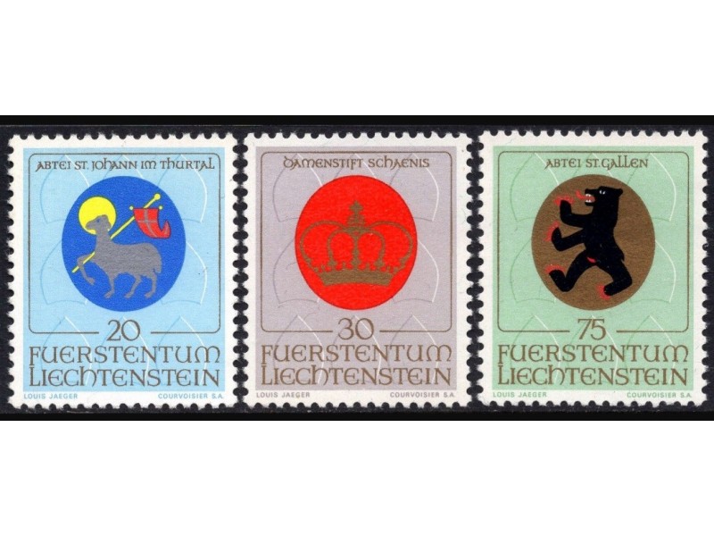 Br: 562 Lihtenstajn 1970 god. CEPT Cela Cista Serija