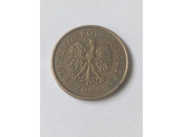 5 Groša 2001.g - Poljska -