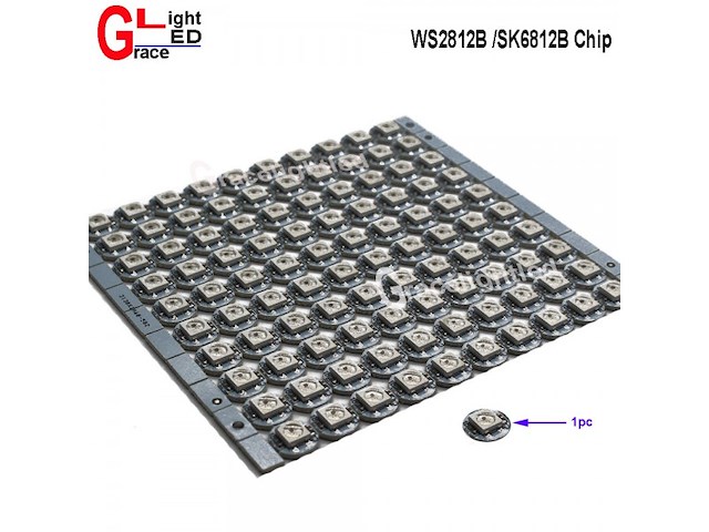 ♦ RGB LED dioda sa WS2812 - serijska kontrola ♦