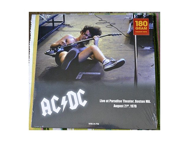 AC/DC - Live at Paradise Theater, August 21st 1978