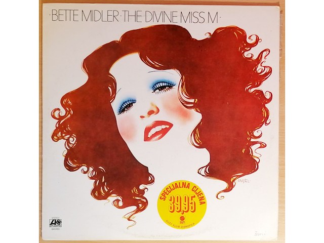 LP BETTE MIDLER - The Divine Miss M (1974) MINT
