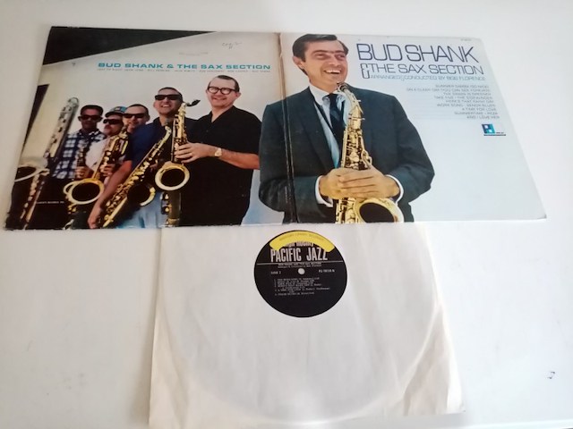 BUD SHANK  and The Sax Section 1966. US JAZZ LP