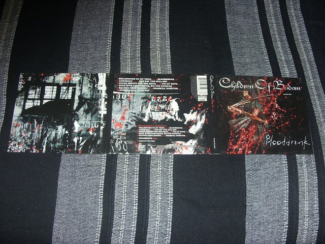 Children Of Bodom ‎– Blooddrunk CD+DVD Digipak Finland