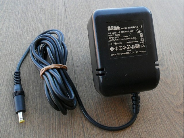 Replacement for Sega model MK-1636-18 AC Adaptor 10V 850mA 8.5VA for Mega Drive