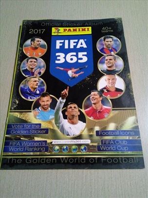 Album za sličice Panini Fifa 365 2017