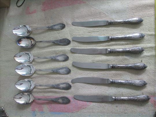 6 noževa i 6 kašika, kolekcionarski
