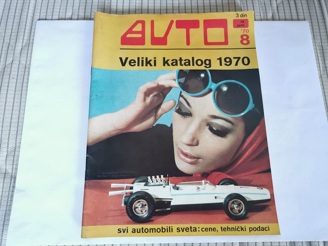 Casopis Auto 1970 - Veliki katalog