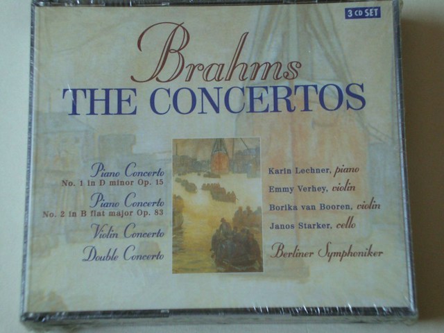 Johannes Brahms - The Concertos (3xCD)