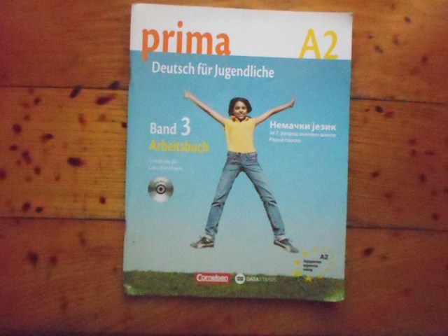 FRIEDERIKE JIN-PRIMA A2 NEMAČ. JEZIK ZA 7 RAD.SVE.SA CD