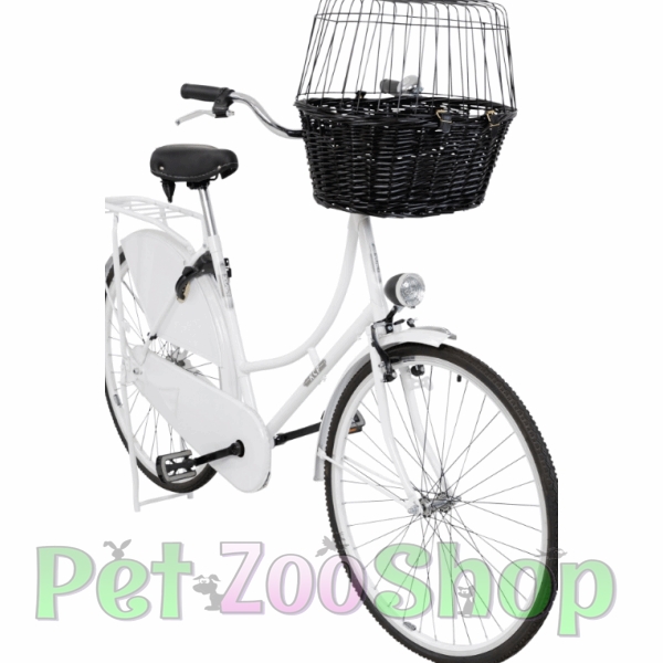Pletena korpa za bicikl, transport za pse, mačke i zečeve – Trixie