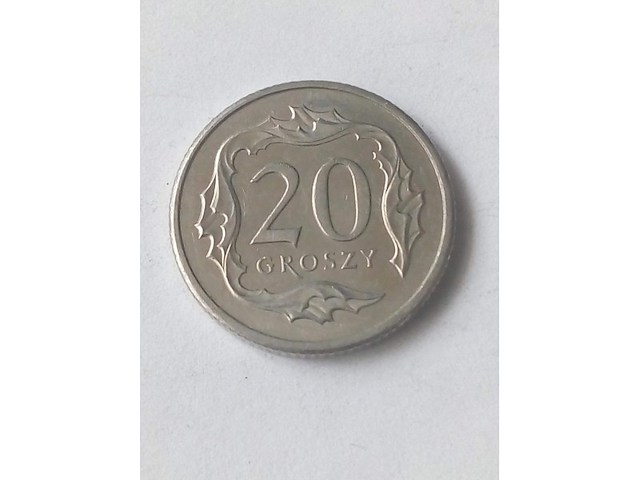 20 Groša 2012.g - Poljska - LEPA -