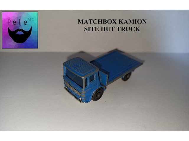 Matchbox kamion - Site Hut Truck