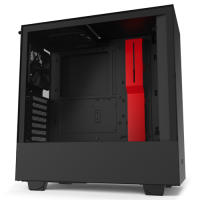 NZXT H510 Black/Red CA-H510B-BR