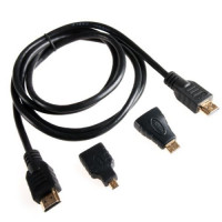 Kabl HDMI-M/M 1.5m 3in1