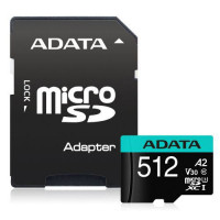SD Card 512 GB A-DATA AUSDX512GUI3V30SA2-RA1