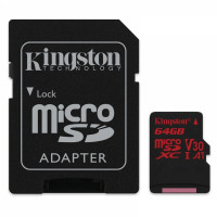SD Card 64 GB Kingston SDCR/64GB